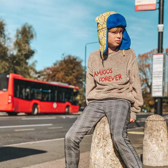 Watson Arctic Cub Kids Trapper Hat - Banana Split