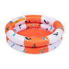 Inflatable Baby Pool 60cm - Red-White Whale - For Ages 3+ – Small Smart