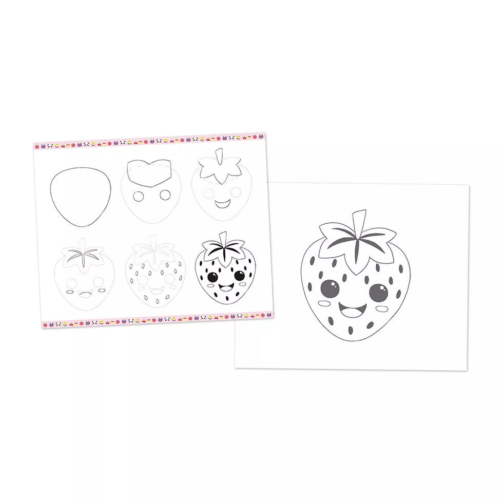 Step By Step Drawing Box - 20 Models Kawaii | Buy Now – Small Smart