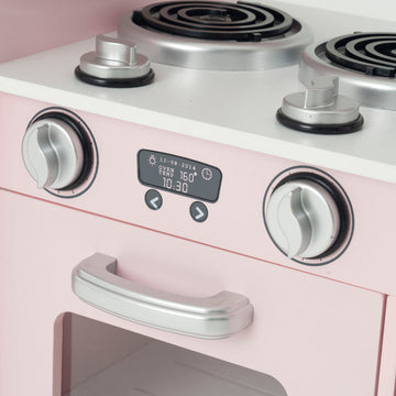 Kidoz Wooden Toy Kitchen Set with Utensils - Grey – Small Smart