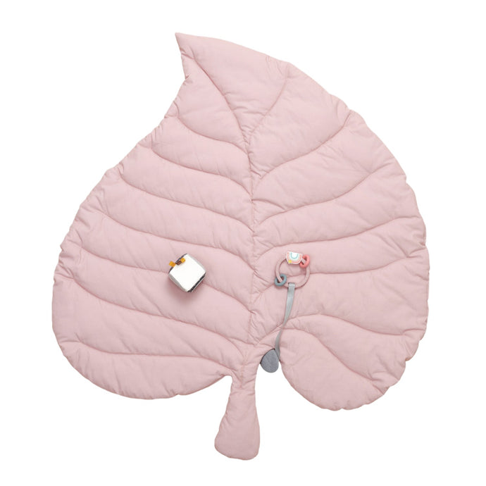 MiniDream Leaf Baby Play mat - Pink (Soft & Sensory) – Small Smart