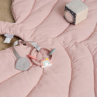 MiniDream Leaf Baby Play mat - Pink (Soft & Sensory) – Small Smart