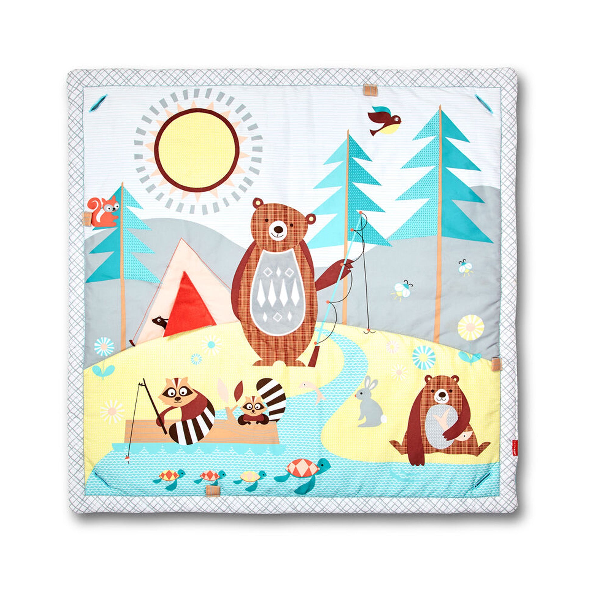 Baby Activity Playmat - Skip Hop Camping Cubs Activity Gym | Small Smart UK